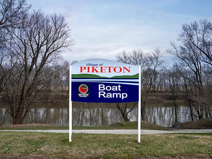 The boat ramp: your gateway to river adventures that don't require a trust fund or extreme sports insurance.