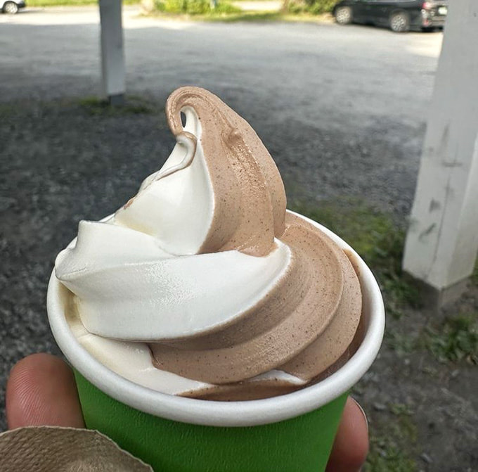 When vanilla meets maple in a swirled embrace, magic happens and taste buds do a happy dance.