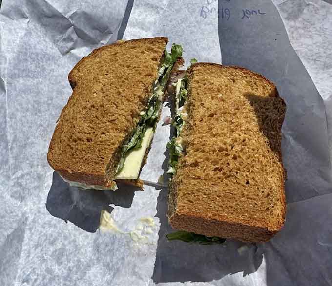 Sometimes simple is best, like this perfectly grilled sandwich that proves you don't need fancy ingredients for fantastic flavor.