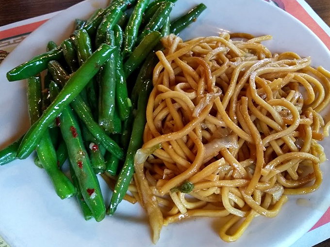 These aren't just any green beans and noodles &ndash; they're the supporting actors that often steal the show with their perfect preparation.