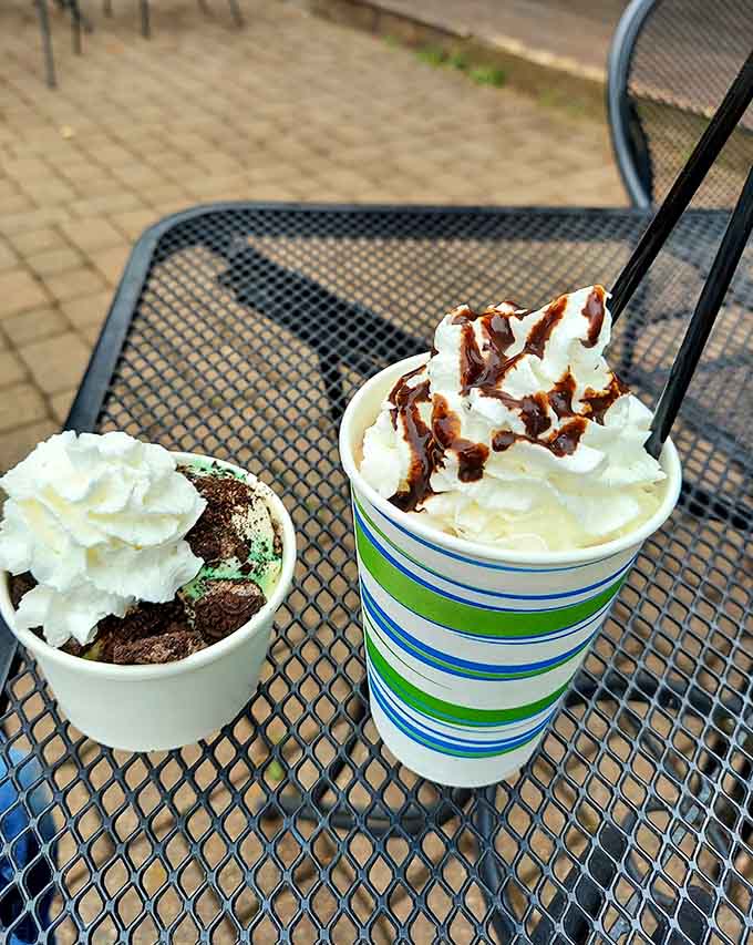 Generous scoops of frozen perfection that prove good things come to those who drive to Grand Marais.