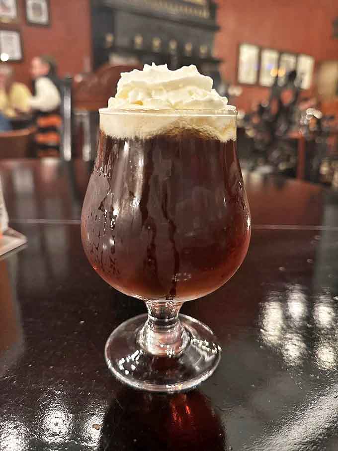 Topped with clouds of whipped cream, this brew proves autumn never tasted so good or looked so photogenic.