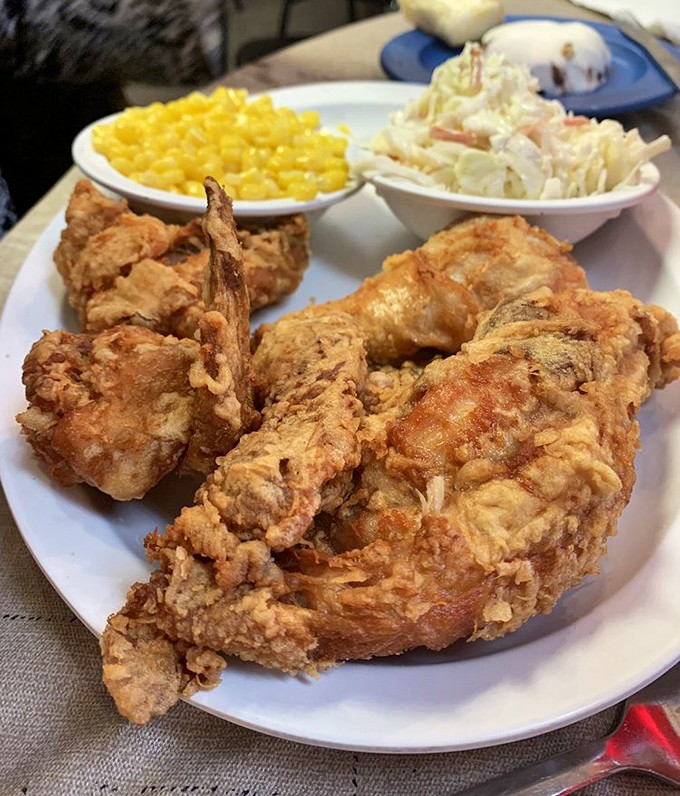 Crispy on the outside, juicy on the inside &ndash; this fried chicken has converted even the most dedicated burger fans.