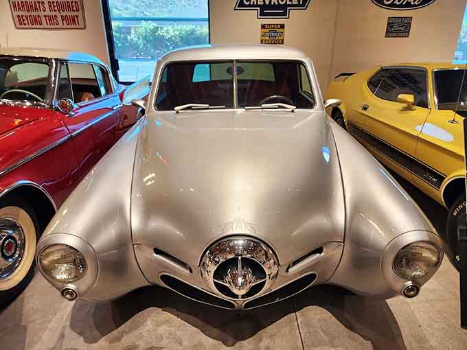 That distinctive Chevrolet grille could stop traffic from a mile away, back when American cars weren't afraid to make a statement.