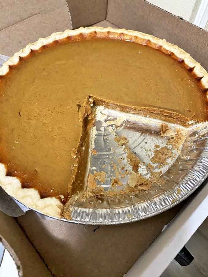 Not just any pumpkin pie &ndash; this silky, perfectly spiced creation comes from the home of the "Original World's Largest Pumpkin Pie" in pumpkin-obsessed Circleville.