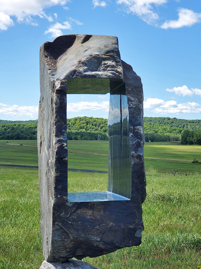 Stone cold stunner! This rocky archway is like nature's version of a red carpet, inviting you to step into a world of wonder.