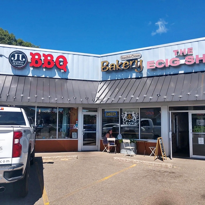 Part bakery, part candy shop, all delicious. Its eclectic offerings are like a United Nations summit for your taste buds.