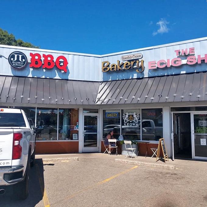 Part bakery, part candy shop, all delicious. Its eclectic offerings are like a United Nations summit for your taste buds. 