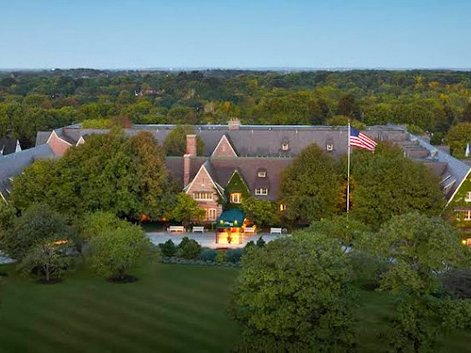 Plumbing meets pampering! This Tudor-style stunner proves that Kohler knows more than just fancy faucets. Prepare for bathrooms that'll blow your mind.