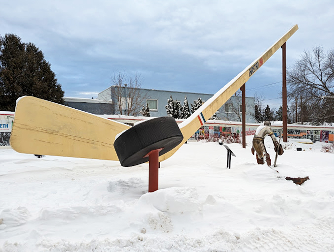 Ice, ice, baby! Eveleth's colossal combo is giving new meaning to the phrase "go big or go home."