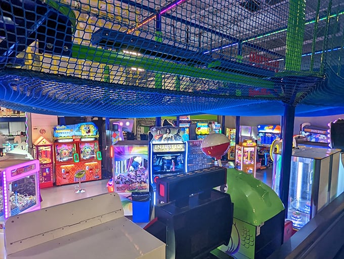 Newton's laws need not apply. This trampoline wonderland turns couch potatoes into airborne acrobats faster than you can say "boing!"