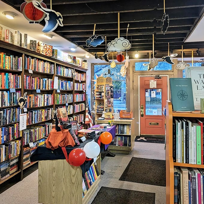 Step into a storybook setting! This quaint shop is where small-town charm meets big literary adventures.