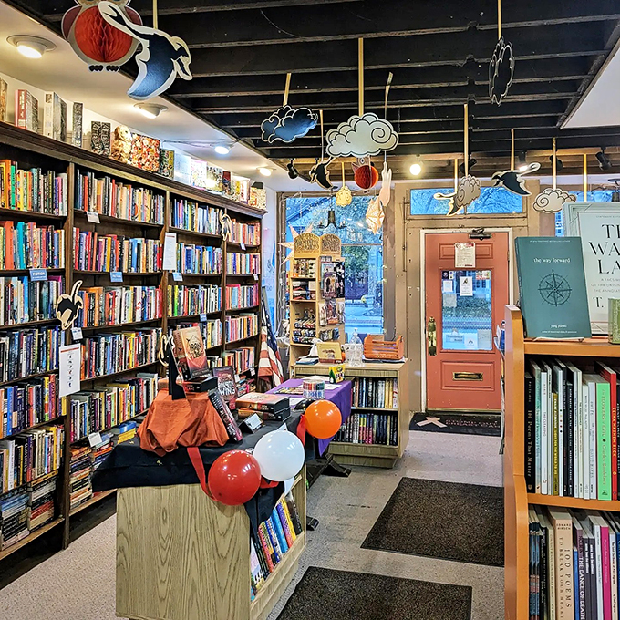 Step into a storybook setting! This quaint shop is where small-town charm meets big literary adventures.
