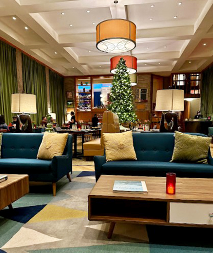Cozy up in this winter wonderland. The only thing warmer than the decor is the welcome you'll receive.