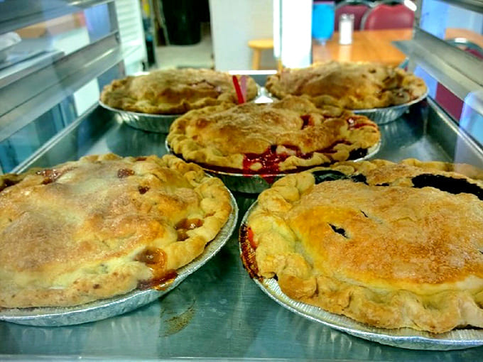 Assorted Pies: The lineup of usual suspects &ndash; each one more wanted than the last for delicious crimes against diets everywhere.