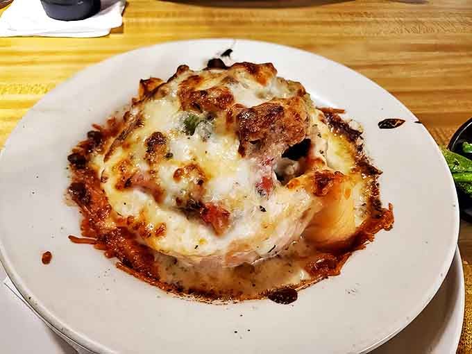 This baked pasta isn't just comfort food &ndash; it's a bubbling masterpiece of cheese, sauce, and perfectly cooked noodles worth every calorie.