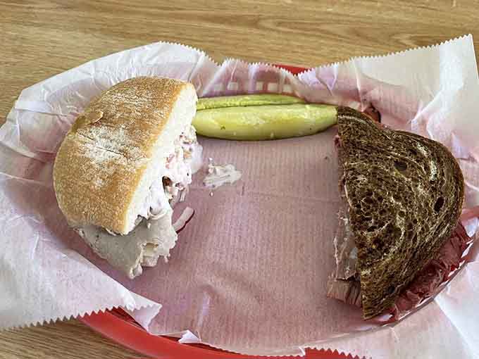 Two sandwiches, endless possibilities, and the kind of lunch spread that makes coworkers jealous when you bring it back to the office.