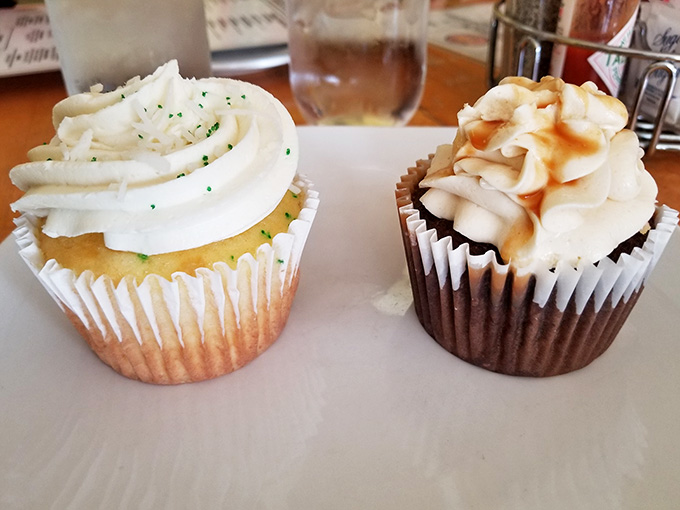 This cupcake lineup looks like the world's most delicious beauty pageant, and honestly, they're all winners.