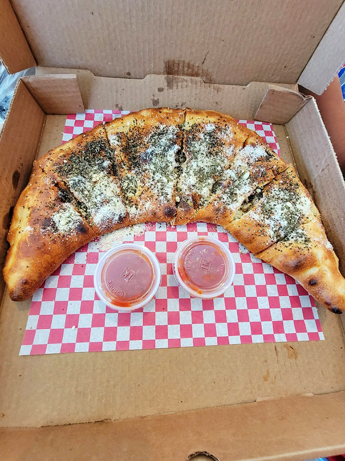 Pizza's introverted cousin makes an appearance! These calzones are proof that good things come in folded packages.