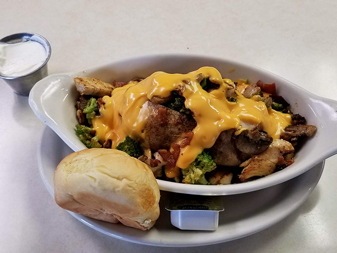 A cheese casserole so loaded it needs a game plan &mdash; with every creamy, golden layer ready to back you up.