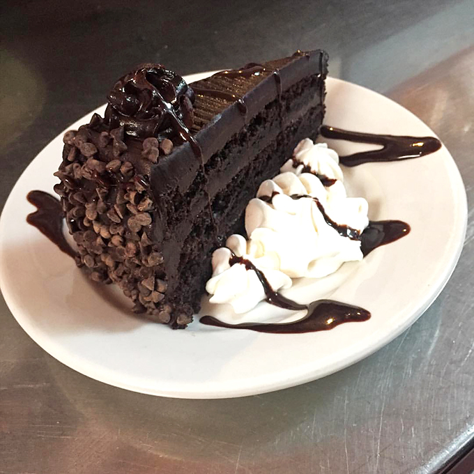 Chocoholics, rejoice! This chocolate cake is so rich and moist, it puts all other desserts to shame. Resistance is futile.
