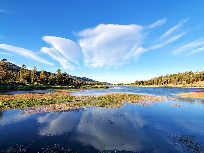 When the sky is this blue and the reflections this perfect, you start to understand why people write poetry about nature.