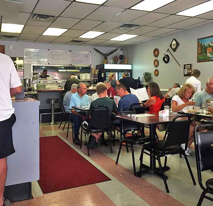 Regulars and first-timers alike gather at Sabina's tables, united by the universal language of "Oh my goodness, this food is amazing!"