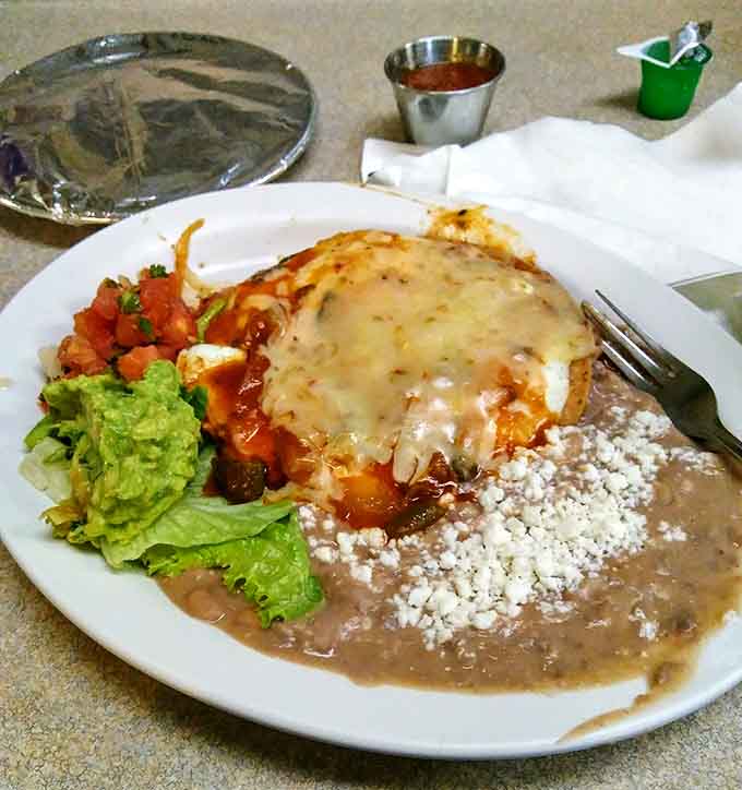 When your breakfast includes guacamole, pico de gallo, and refried beans, you know you're doing something right.