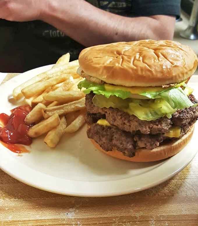 This double cheeseburger proves that simple done right beats fancy done wrong every single time, no contest.