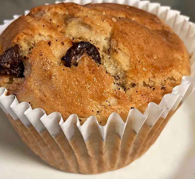 That muffin top isn't just acceptable, it's celebrated, especially when studded with chocolate chips and baked to banana bread perfection.