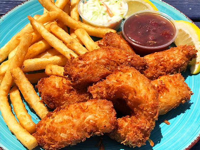 Tropical vacation on a plate! These coconut-crusted beauties will transport your taste buds to a sun-soaked beach paradise.