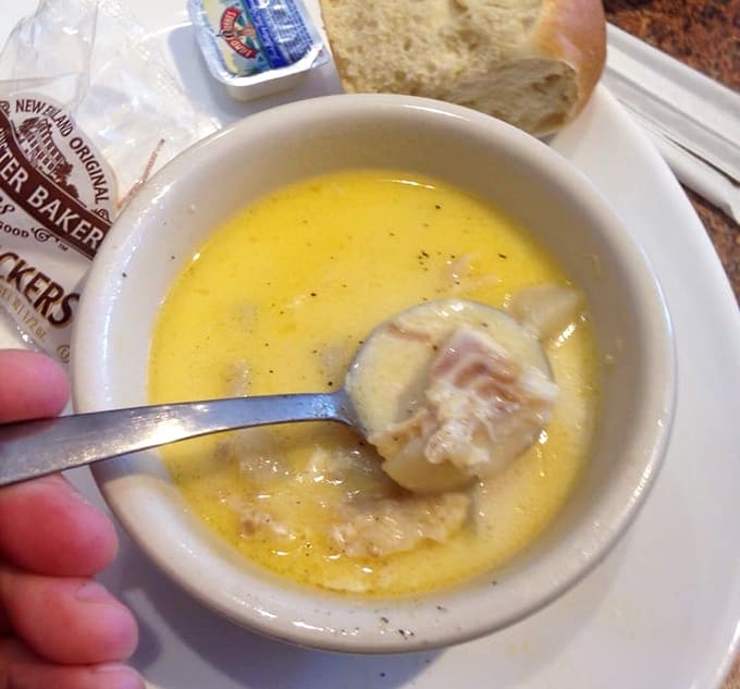 When you're this close to perfection, you take your time and savor every single bite of that tender haddock.