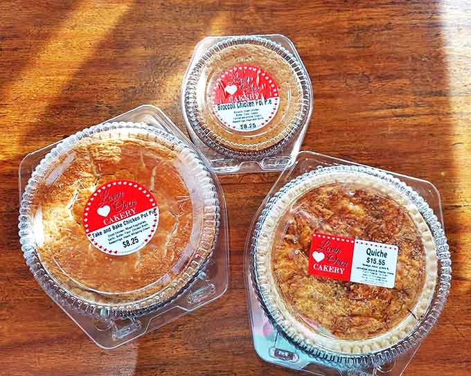 Homemade pies and quiches prove that savory deserves equal billing with sweet in any respectable bakery.