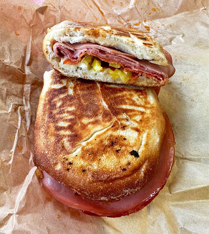 6. italian panini
Pressed to perfection, this panini delivers a taste of Italy with each crispy, cheese-melting, herb-infused bite.