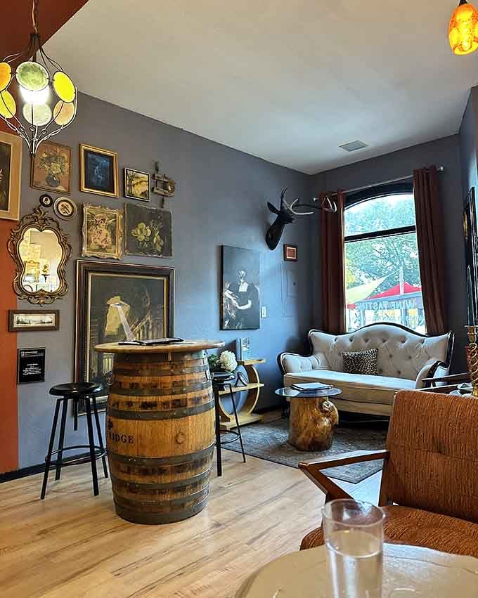 The tasting rooms showcase Arizona's growing wine industry, offering vintages produced at high elevation that pair perfectly with Jerome's mountain air and spectacular views.