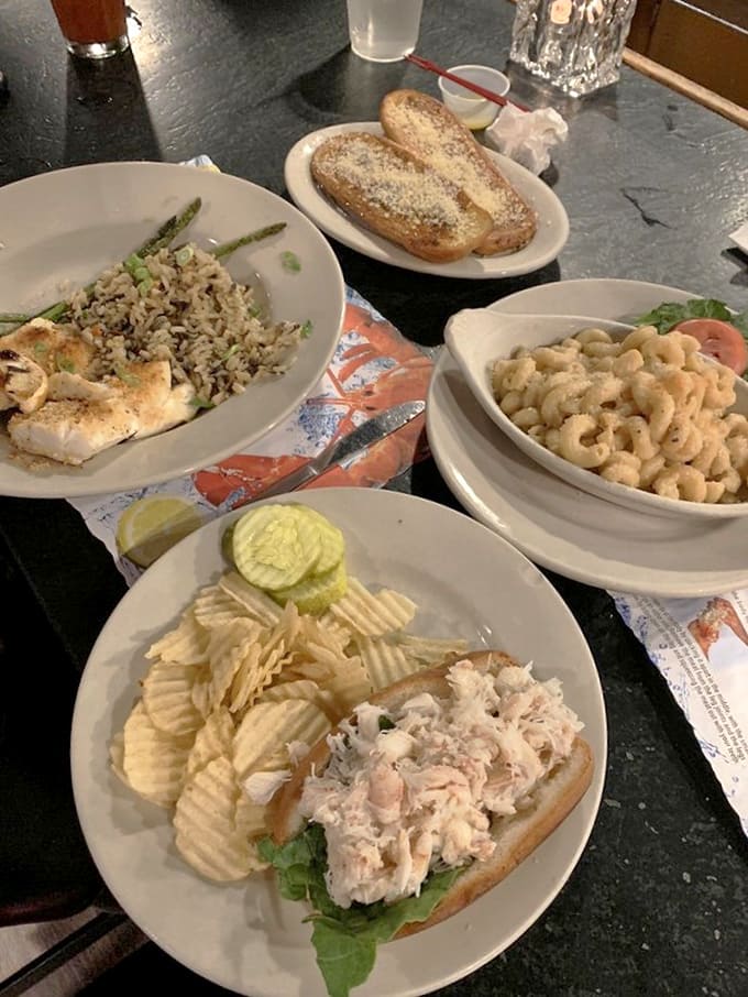 A seafood spread that looks like the ocean decided to throw you a personal party on a plate.