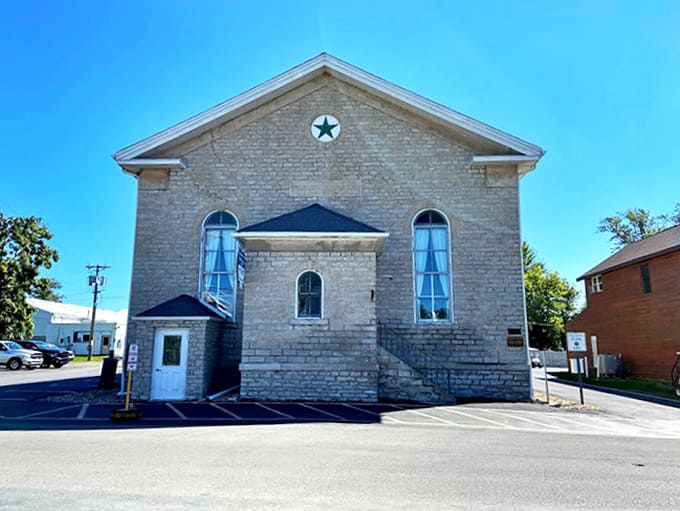 Kelleys Island Town Hall: Where island democracy happens at the speed of island time &ndash; unhurried, thoughtful, and usually followed by cookies.