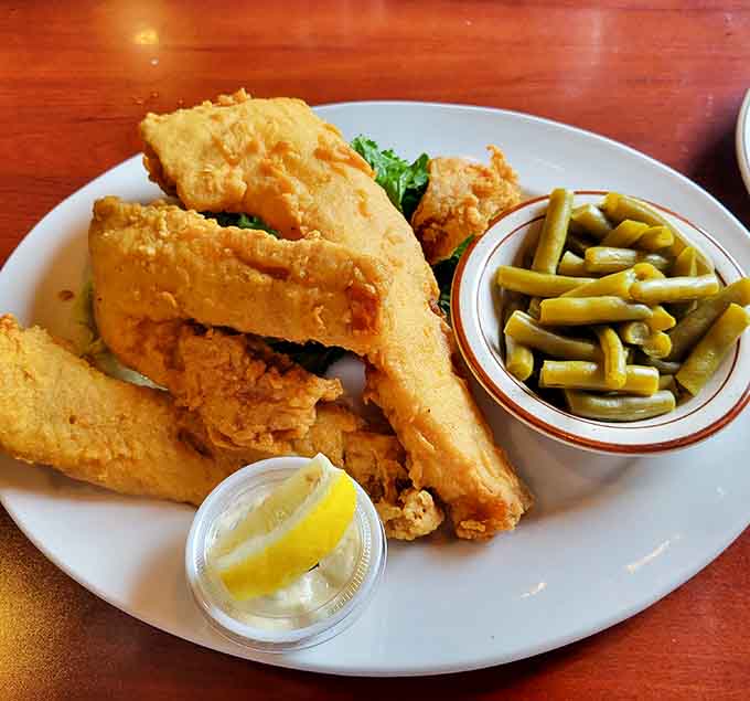 That perfectly fried walleye could convert even the staunchest fish skeptic into a true believer with just one bite.