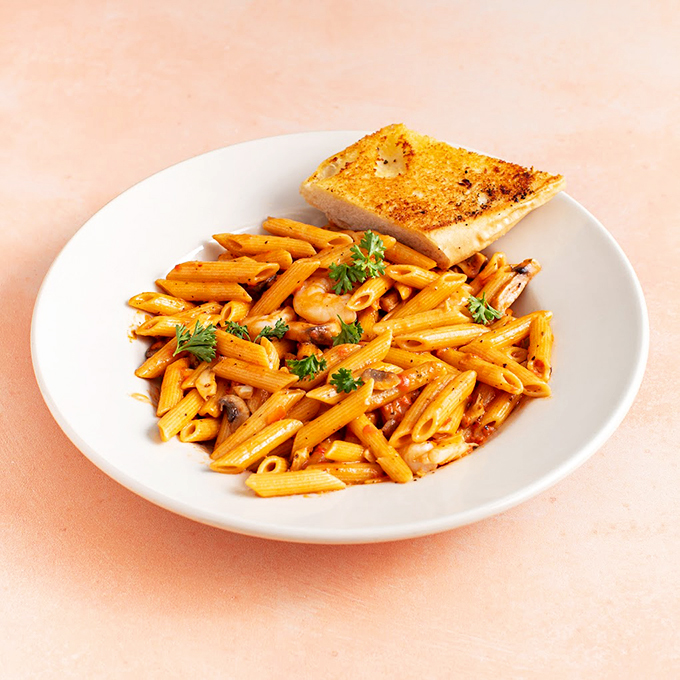 Spice up your life with this penne perfection! It's a flavor fiesta that'll have your taste buds doing the salsa. Photo Credit: Tera Potter
