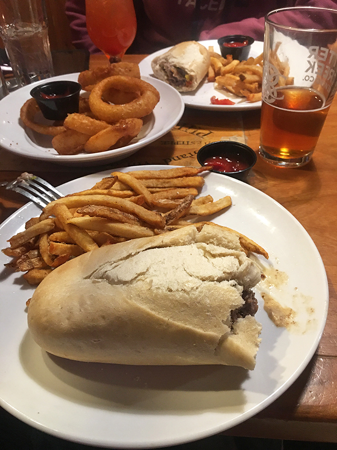 A proper Philly cheesesteak that would make even the most skeptical Philadelphian raise an eyebrow of respect before diving in face-first.