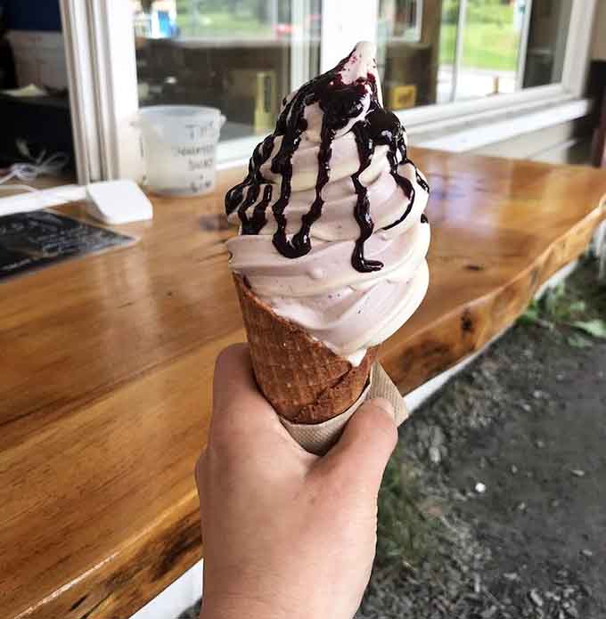 Blackberry and maple create a flavor combination that sounds experimental but tastes like someone cracked the dessert code.