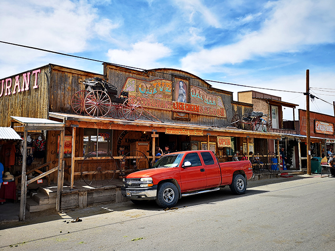 This wooden storefront serves up sweet treats with a side of nostalgia, the kind that makes you feel like you&rsquo;ve stepped into a simpler time.