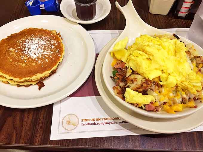 The breakfast spread that answers the age-old question: why choose between sweet and savory when you can have both?