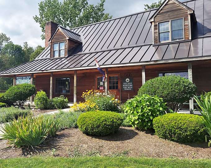 The charming gateway to your mountain adventure, where friendly staff set the tone for what's ahead.