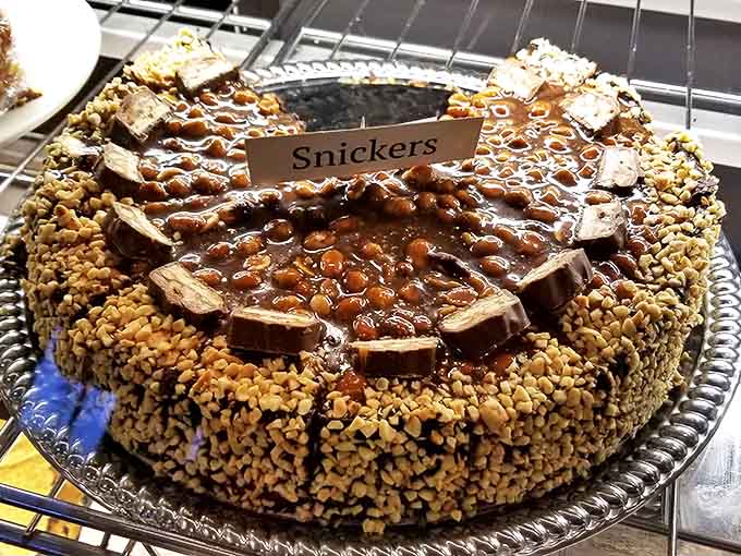 The Snickers cake doesn't just incorporate the candy bar &ndash; it elevates it, creating a dessert that's both nostalgic and newly exciting.