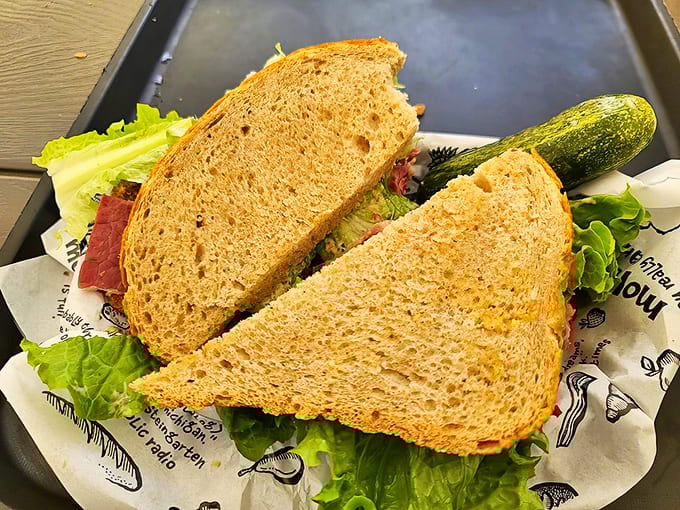 The Steingarten sandwich &ndash; where bread meets filling in such perfect harmony that musicians should study it for lessons in composition.