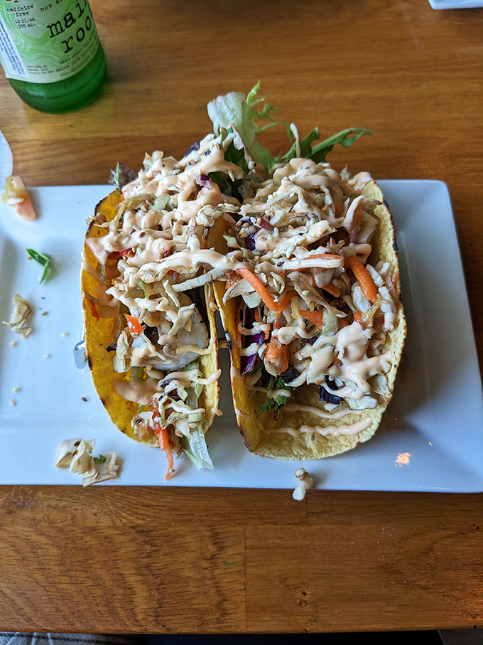 Fish tacos that make Tuesday special any day of the week &ndash; fresh catch with crunchy slaw creates the perfect handheld vacation.