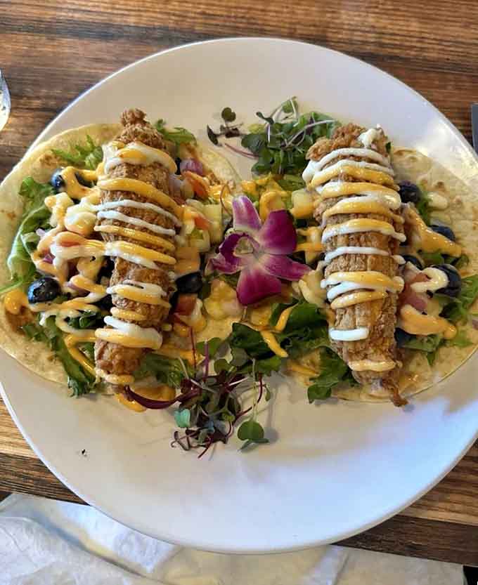 That crispy coating on tender lobster meat creates the kind of textural contrast that makes food lovers weep with joy.