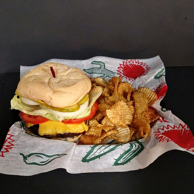 Simple perfection on a plate. This classic burger is the LeBron James of sandwiches &ndash; a true all-star performer.