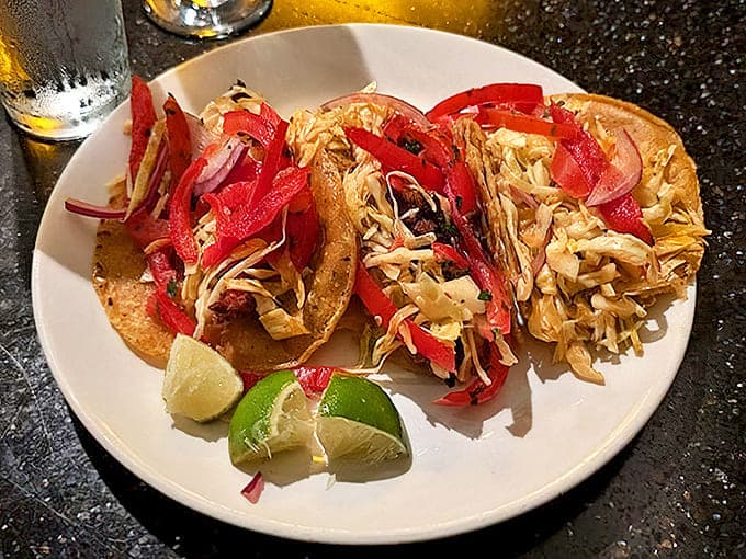 Tilapia tacos that could convert non-believers &ndash; golden-battered fish nestled in soft tortillas with fresh toppings that pop with color and flavor.